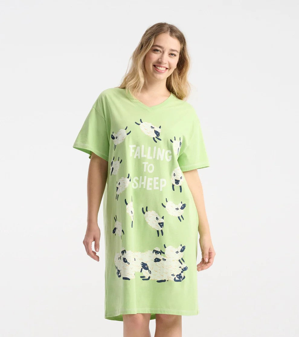 Falling to Sheep Sleepshirt